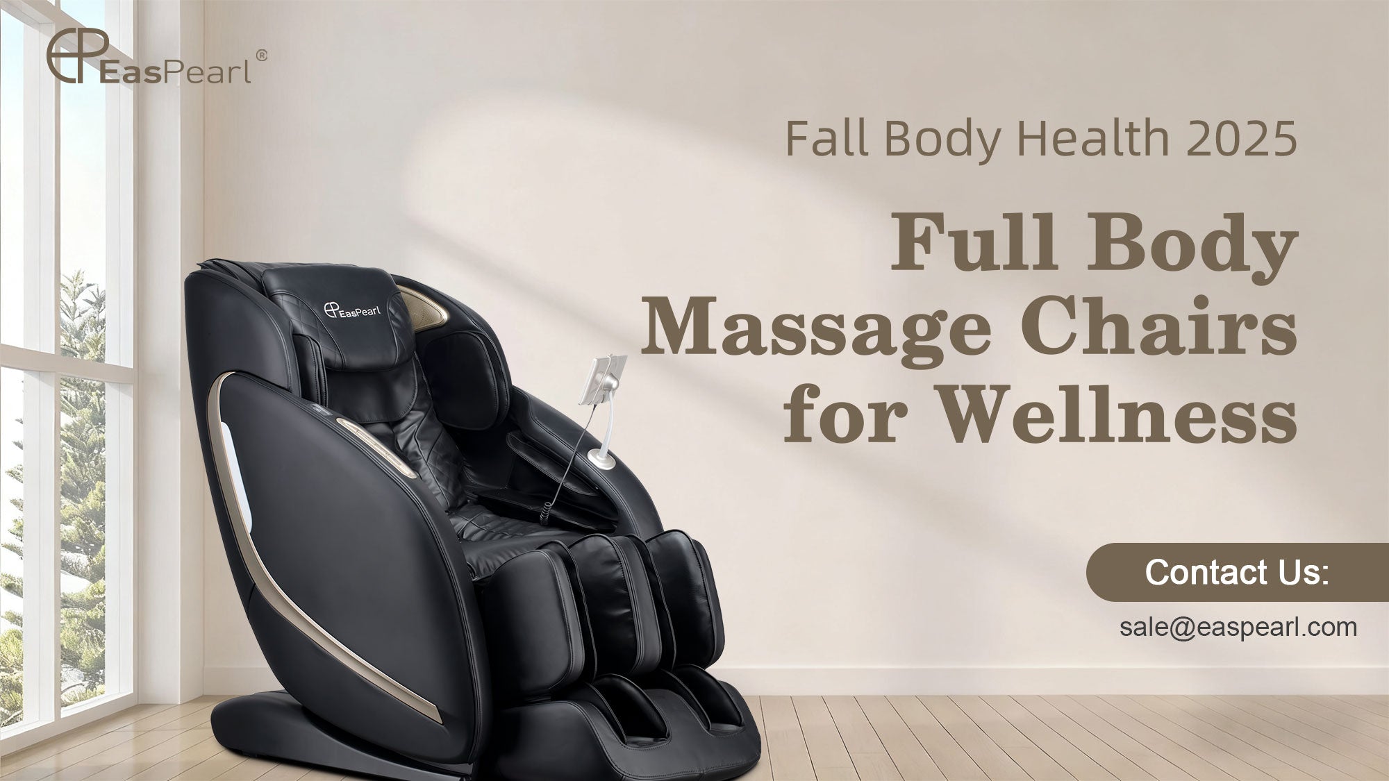 Fall 2025 Wellness: EasPearl Full Body Zero Gravity Massage Chairs
